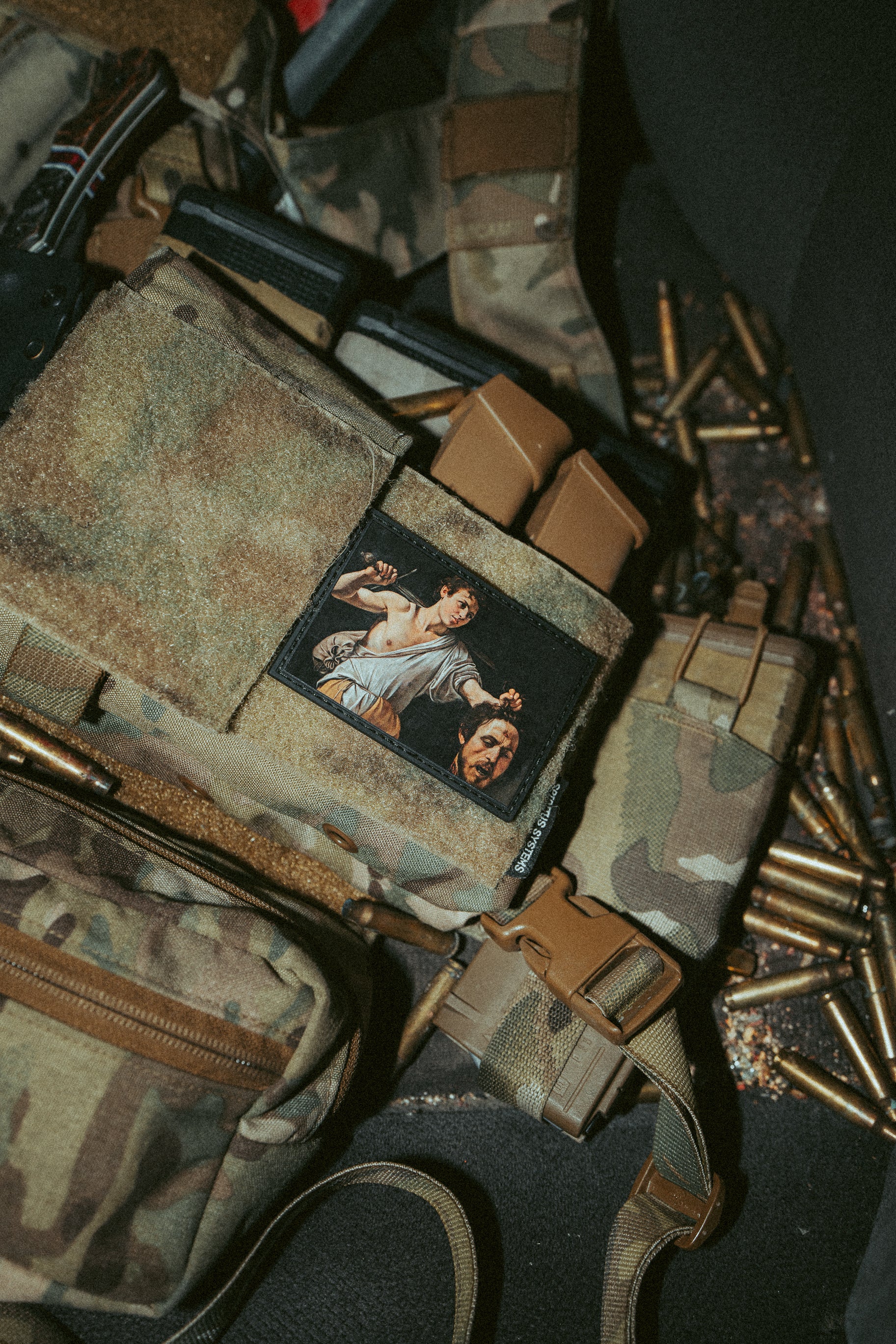 David & Goliath Patch – Patmos